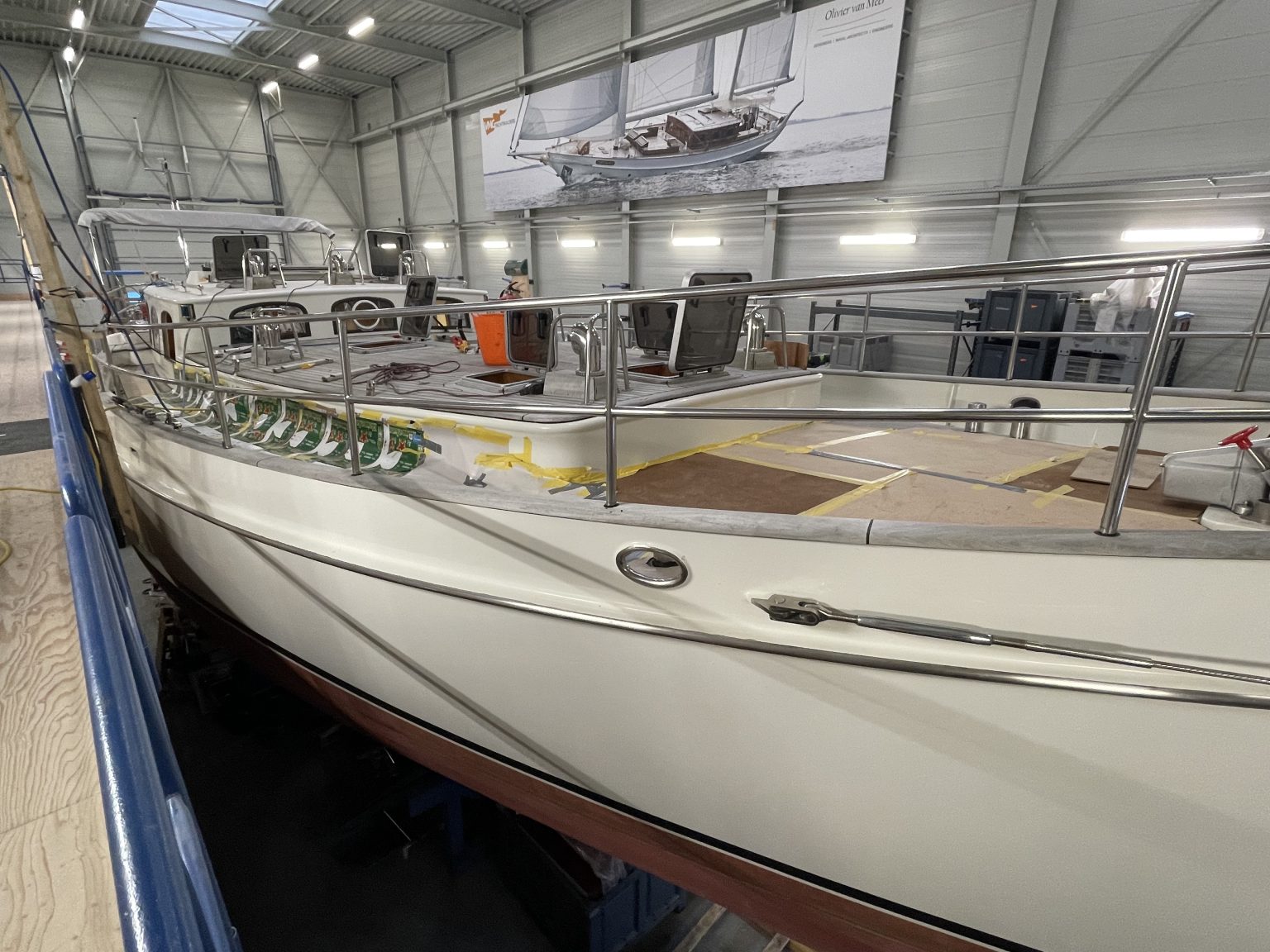 New refit project: Puffin 50 "Seabear" - VMG Yachtbuilders